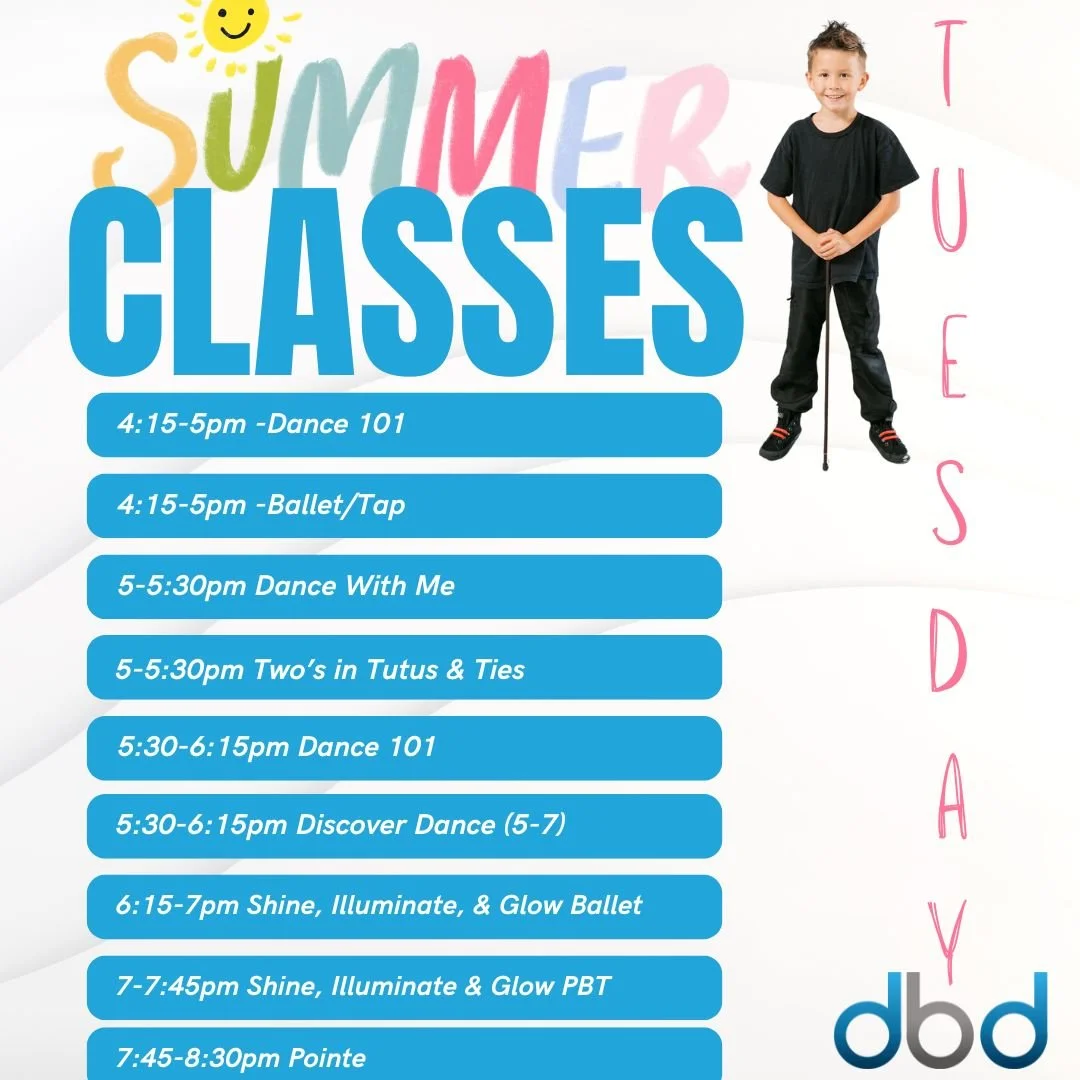Summer Dance Classes — Dance by Design Studios