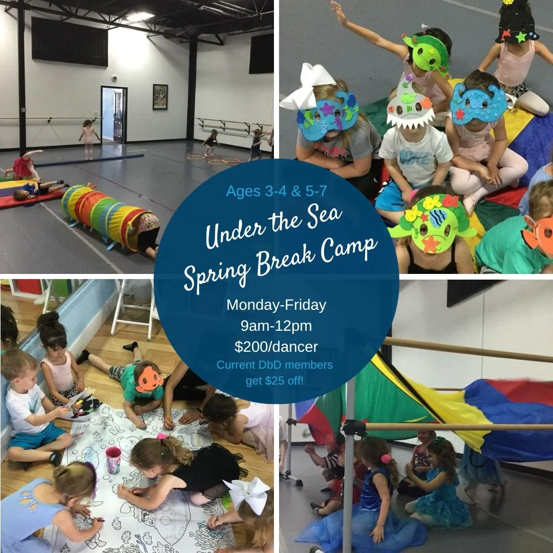 Spring Break Dance Camp — Dance by Design Studios
