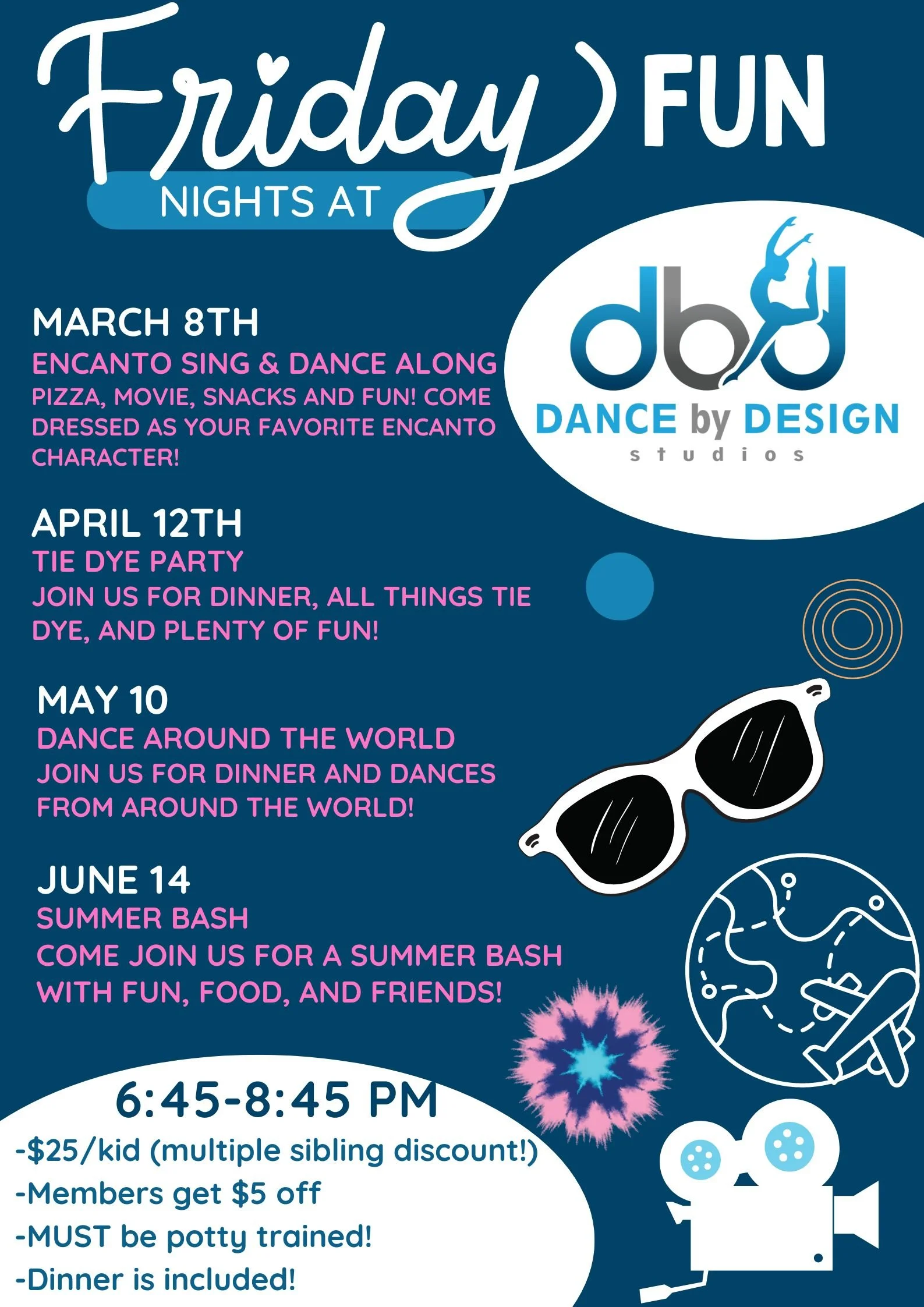Events & Extras — Dance by Design Studios