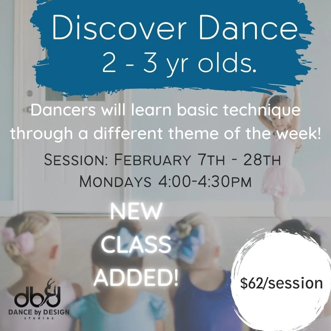 Discover Dance with DbD — Dance by Design Studios