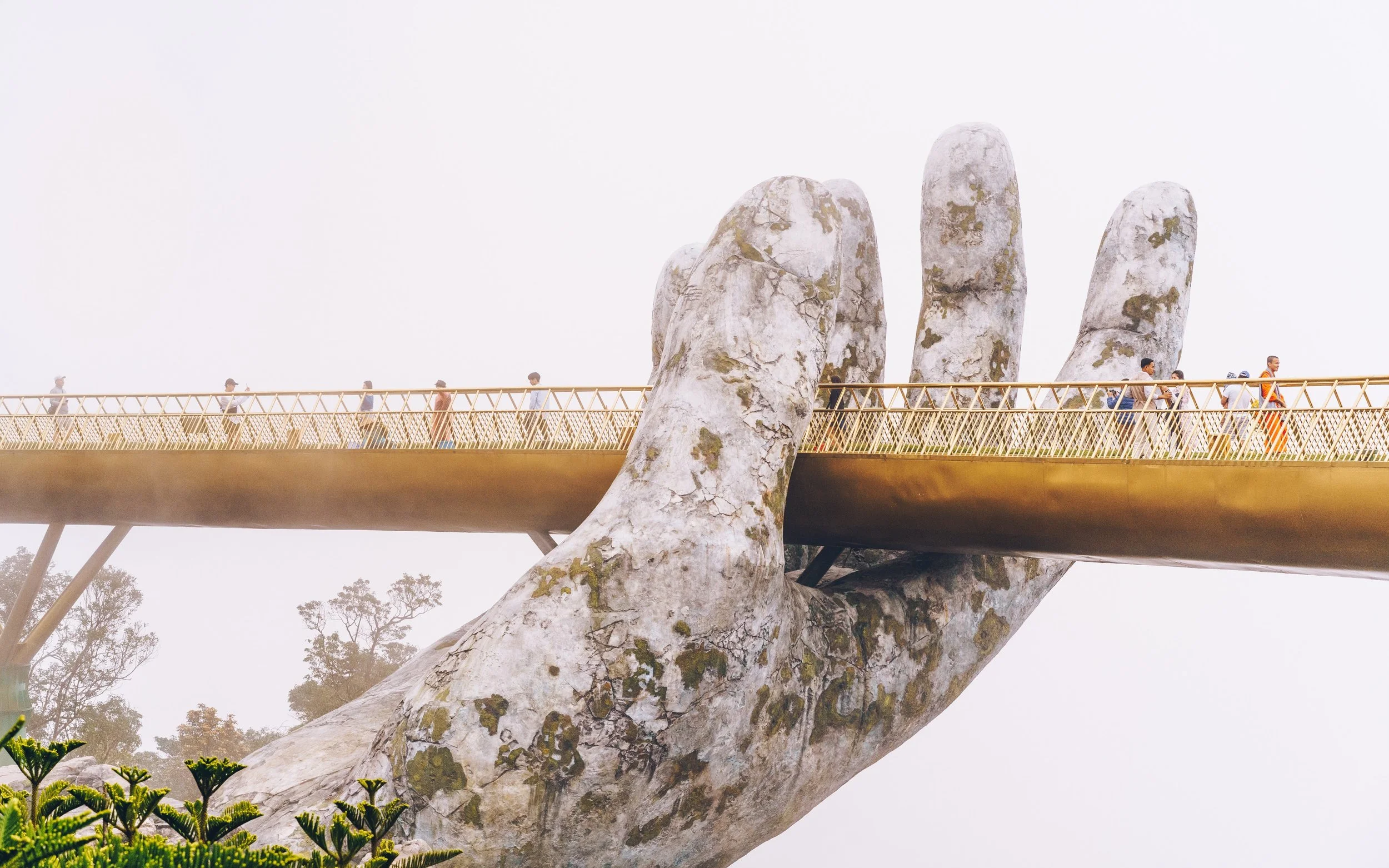 Vietnam's 'Golden Bridge' Is Our Newest Go-To Destination Spot — Entire