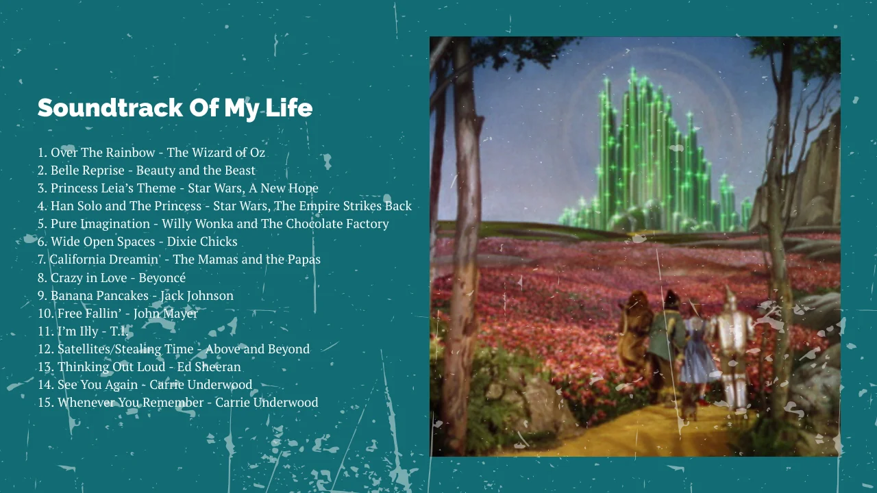 Soundtrack To My Life Cover