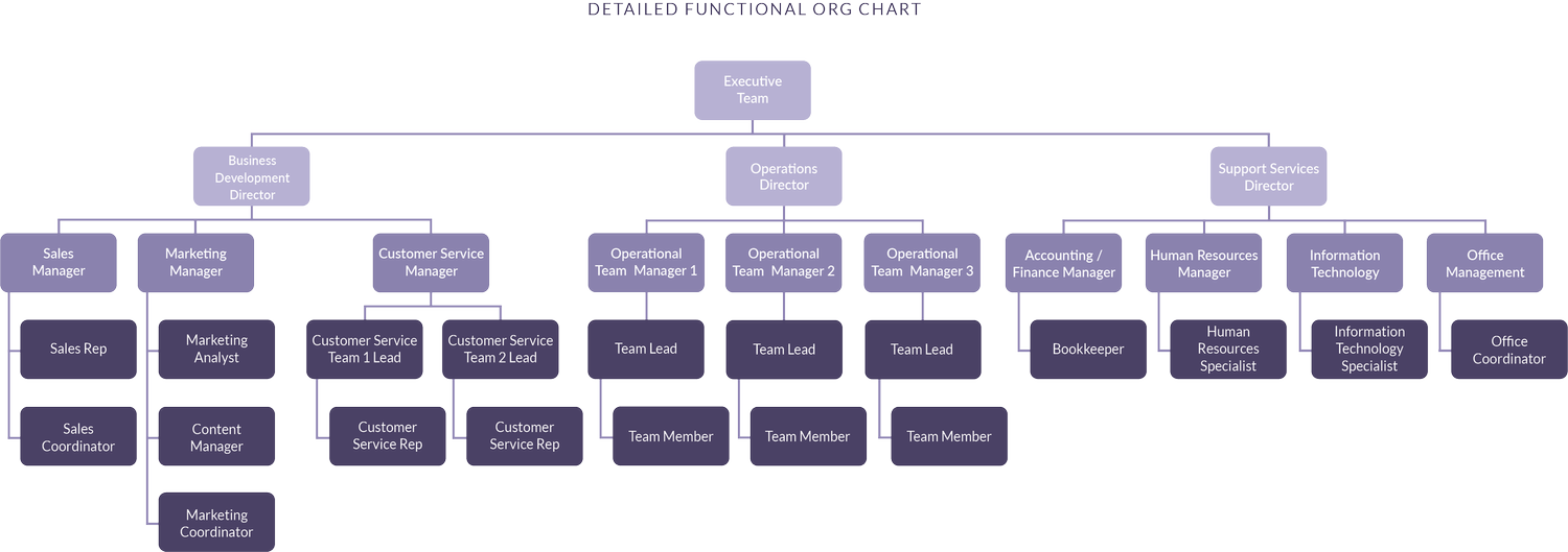 Introducing the Functional Org Chart — The ReWild Group