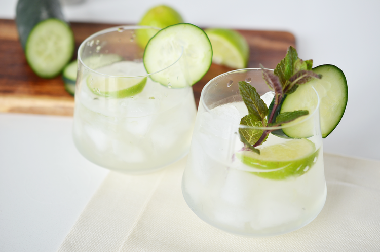 Coconut Cucumber Mocktail — Alexandra Hedin | Family Friendly Recipes ...