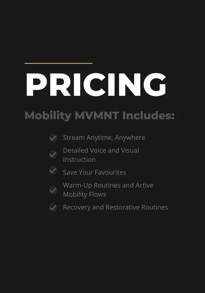 Mobility MVMNT, Unlock your Potential
