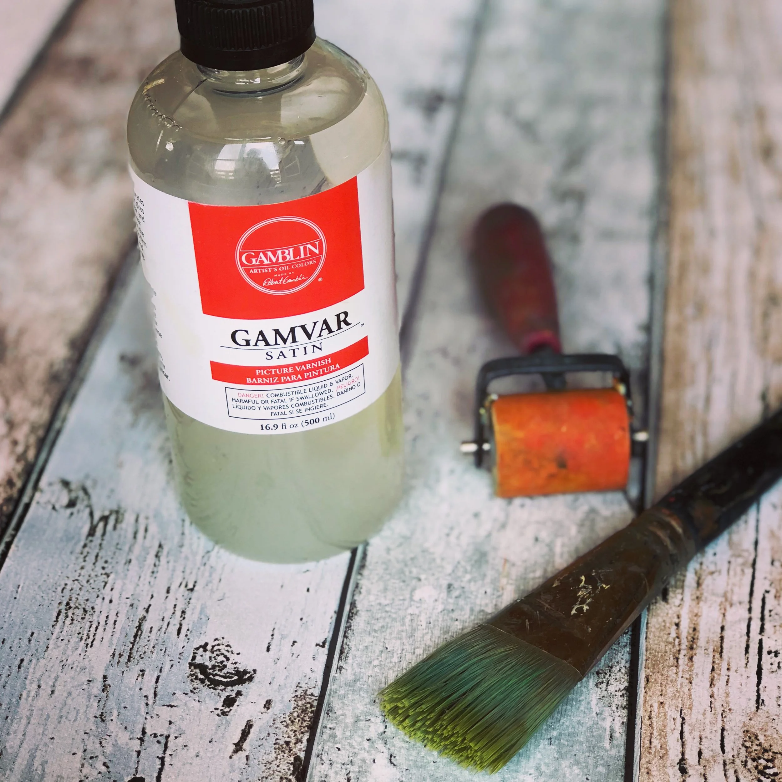 How to finish your cold wax medium and oil paintings