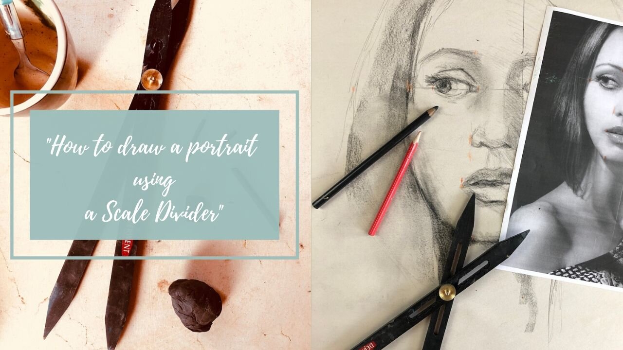 How to draw a portrait using a Scale divider