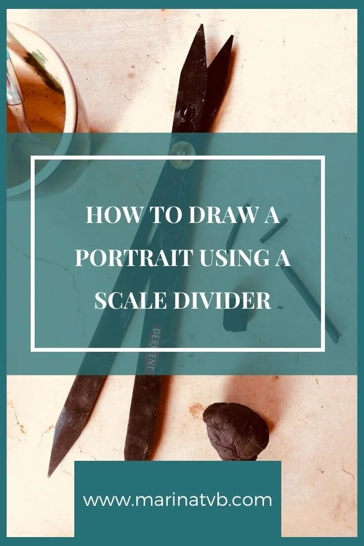 How to draw a portrait using a Scale divider