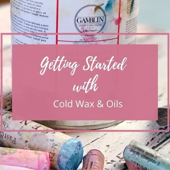 Learn how to paint with cold wax medium- all the techniques covered!