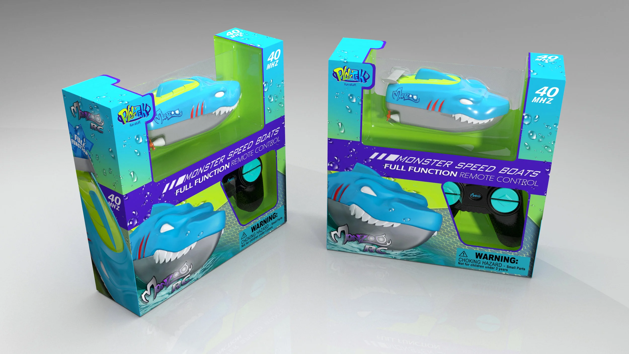 MONZOO RC BOATS — PLAYTEK