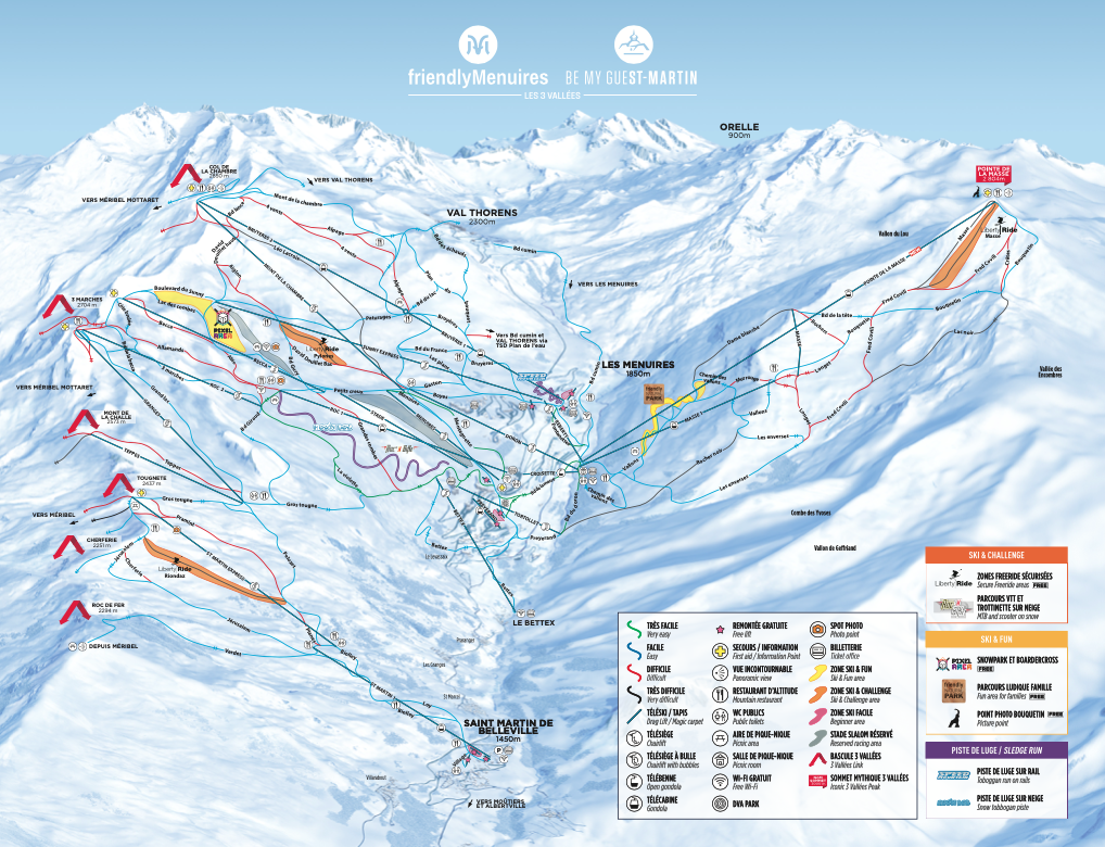 The Complete Guide to Les Menuires Ski Resort France — Finding Our ...