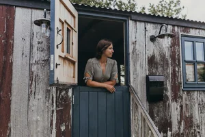 Staying in a Garden Wagon at The Pig at Harlyn Bay Hotel in Cornwall ...
