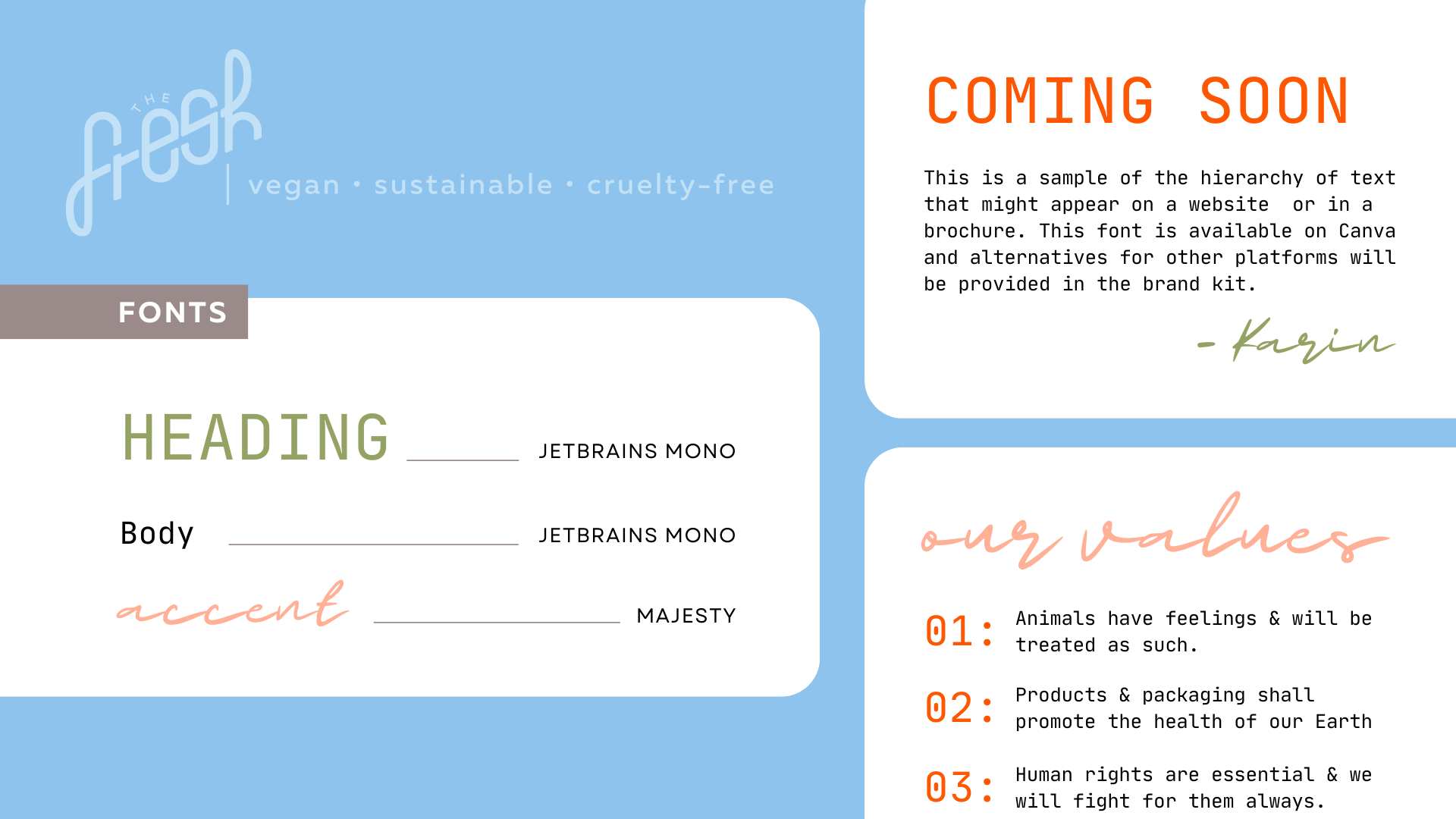 BRANDING: The Fresh — Sour Pea Design