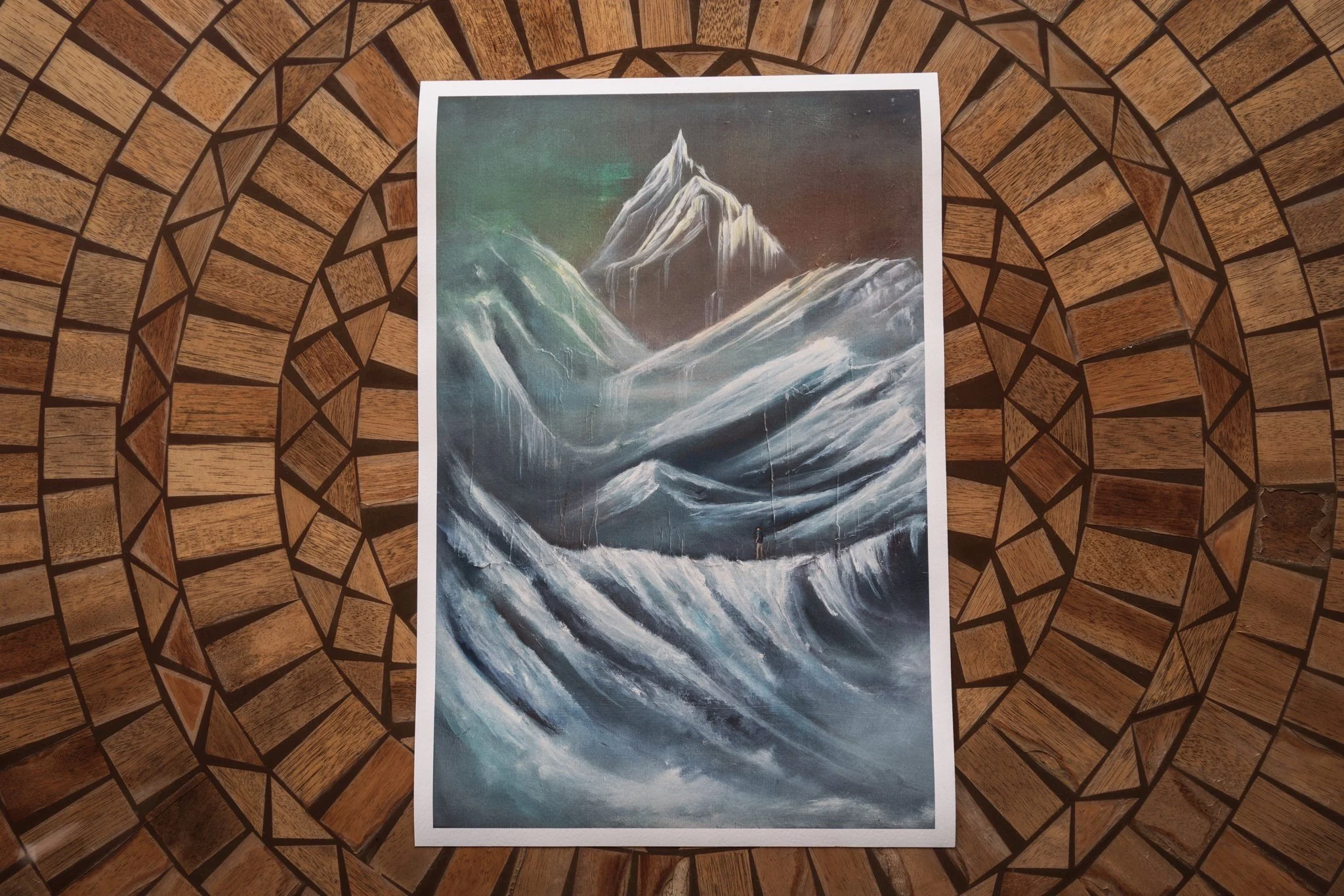 52 Hertz Whale - The Loneliest Whale in the World Giclee' Art Print ...