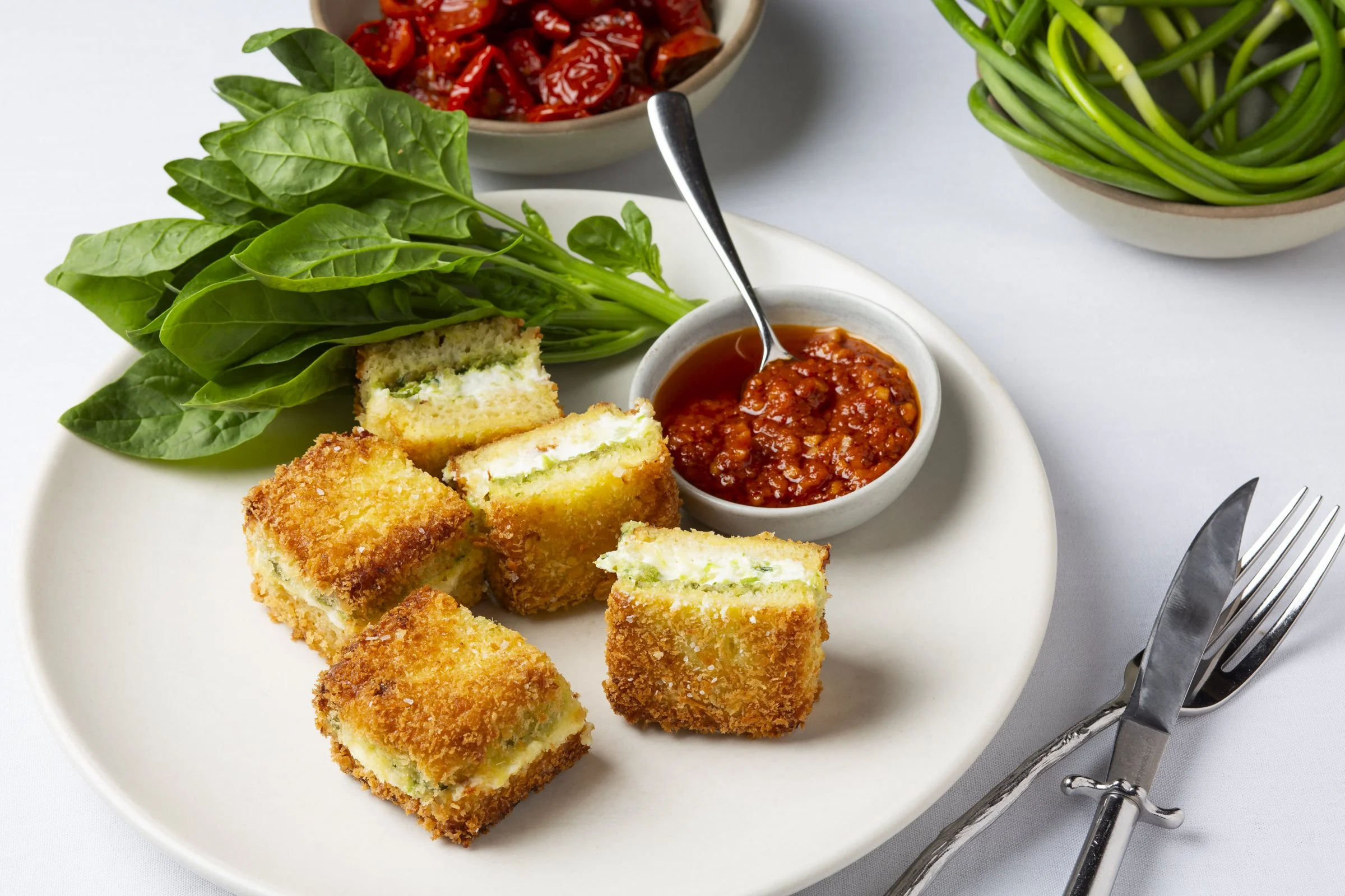 Goat Cheese en Carrozza — Capriole Goat Cheese