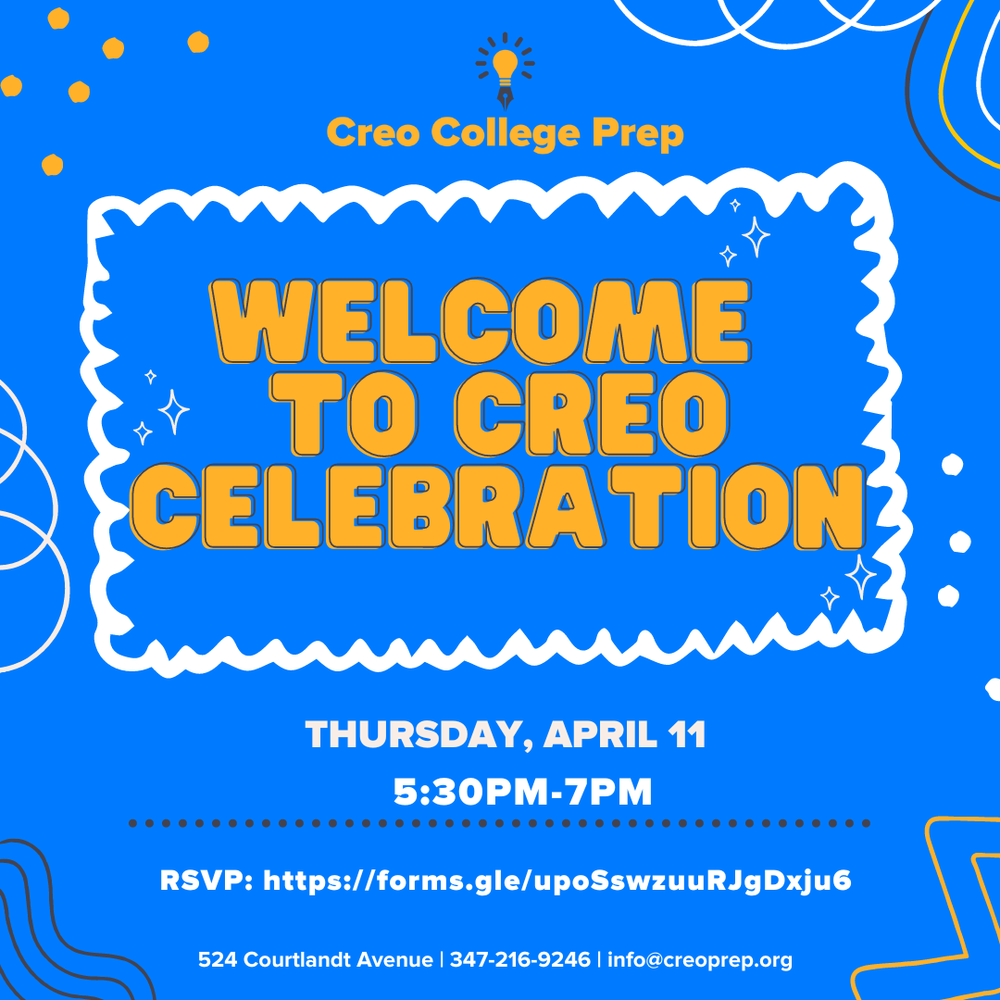 Creo Weekly — Creo College Prep