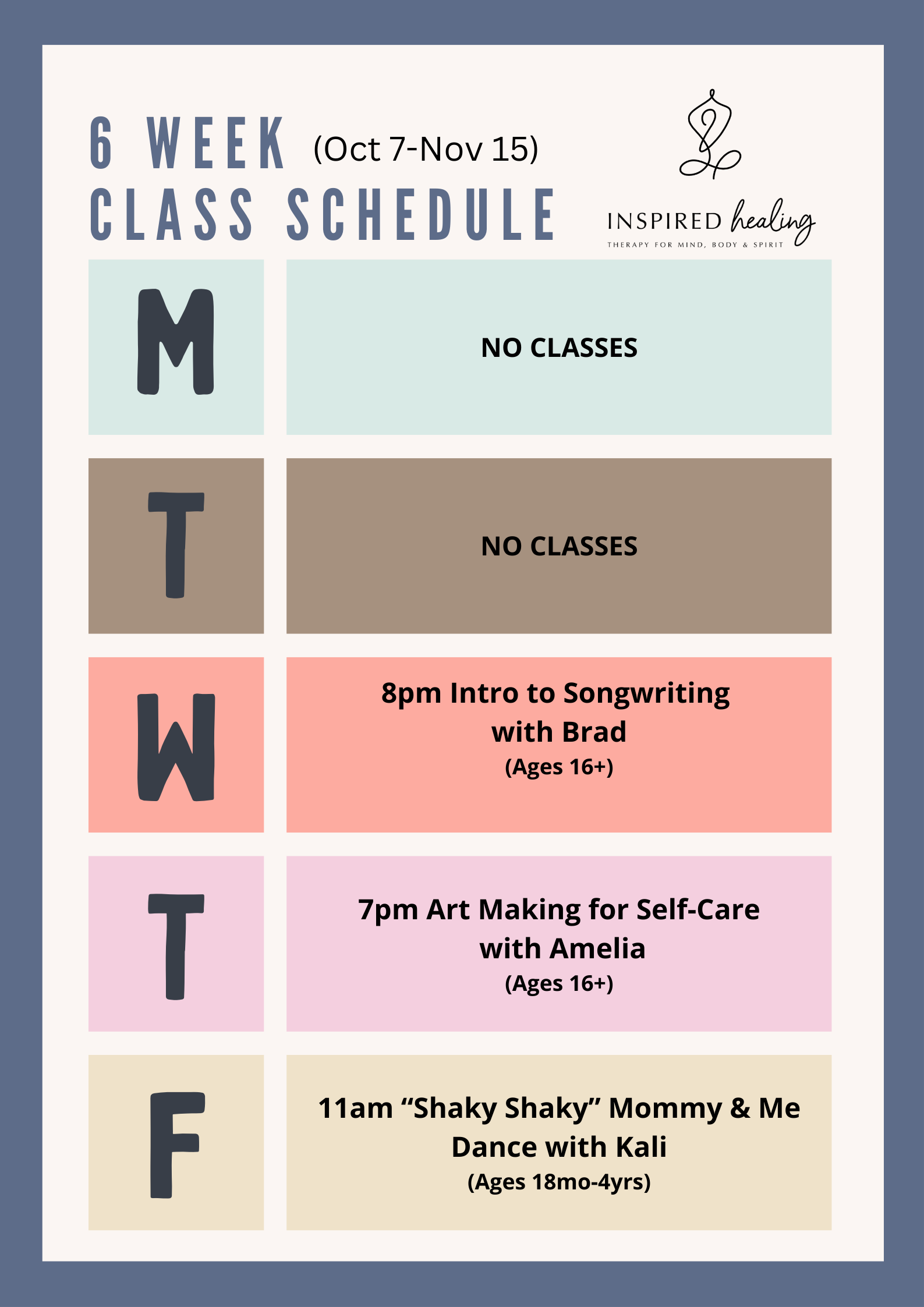 Classes — Inspired Healing
