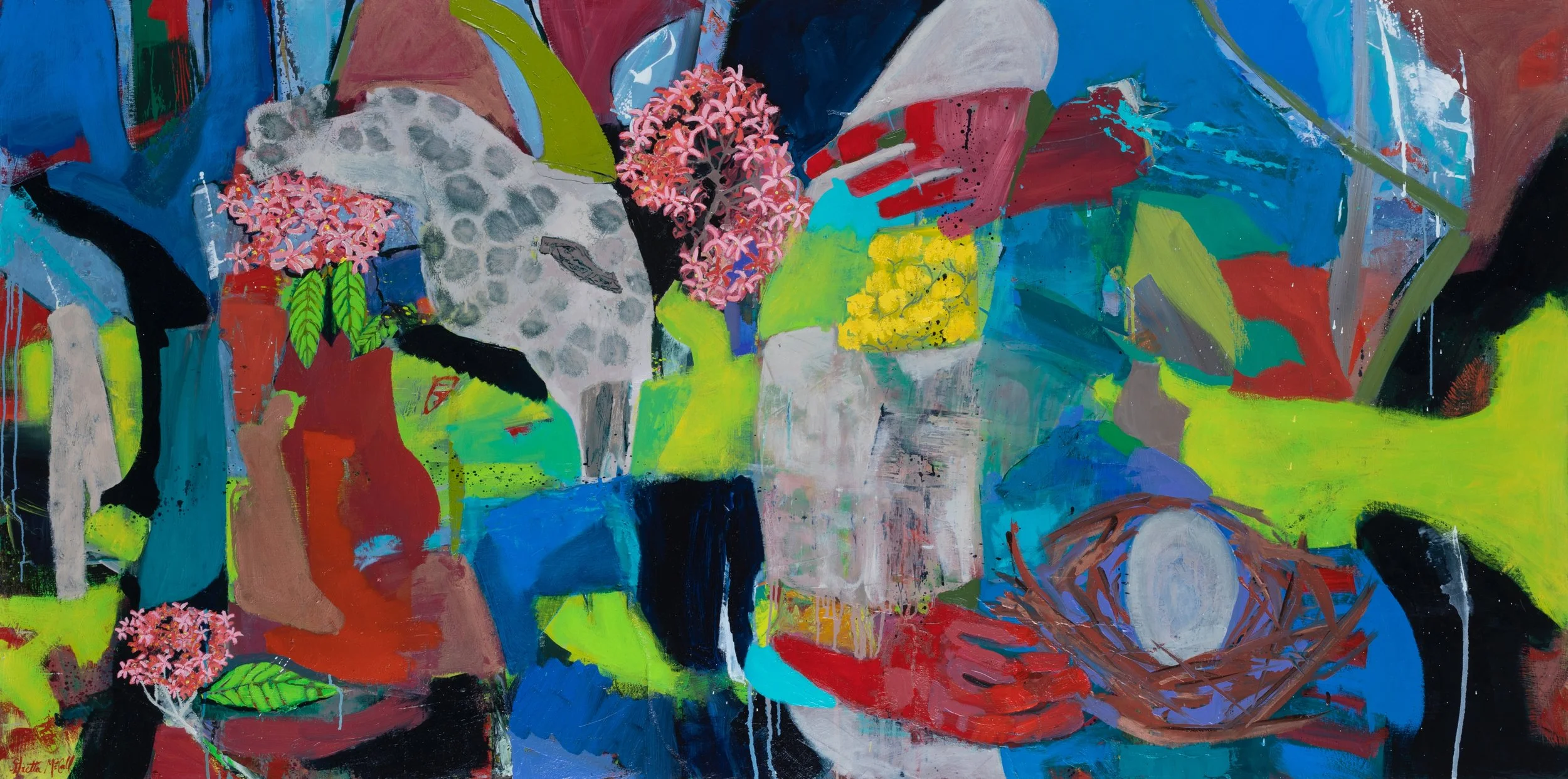 Current work: In the Garden — Gretta McCall