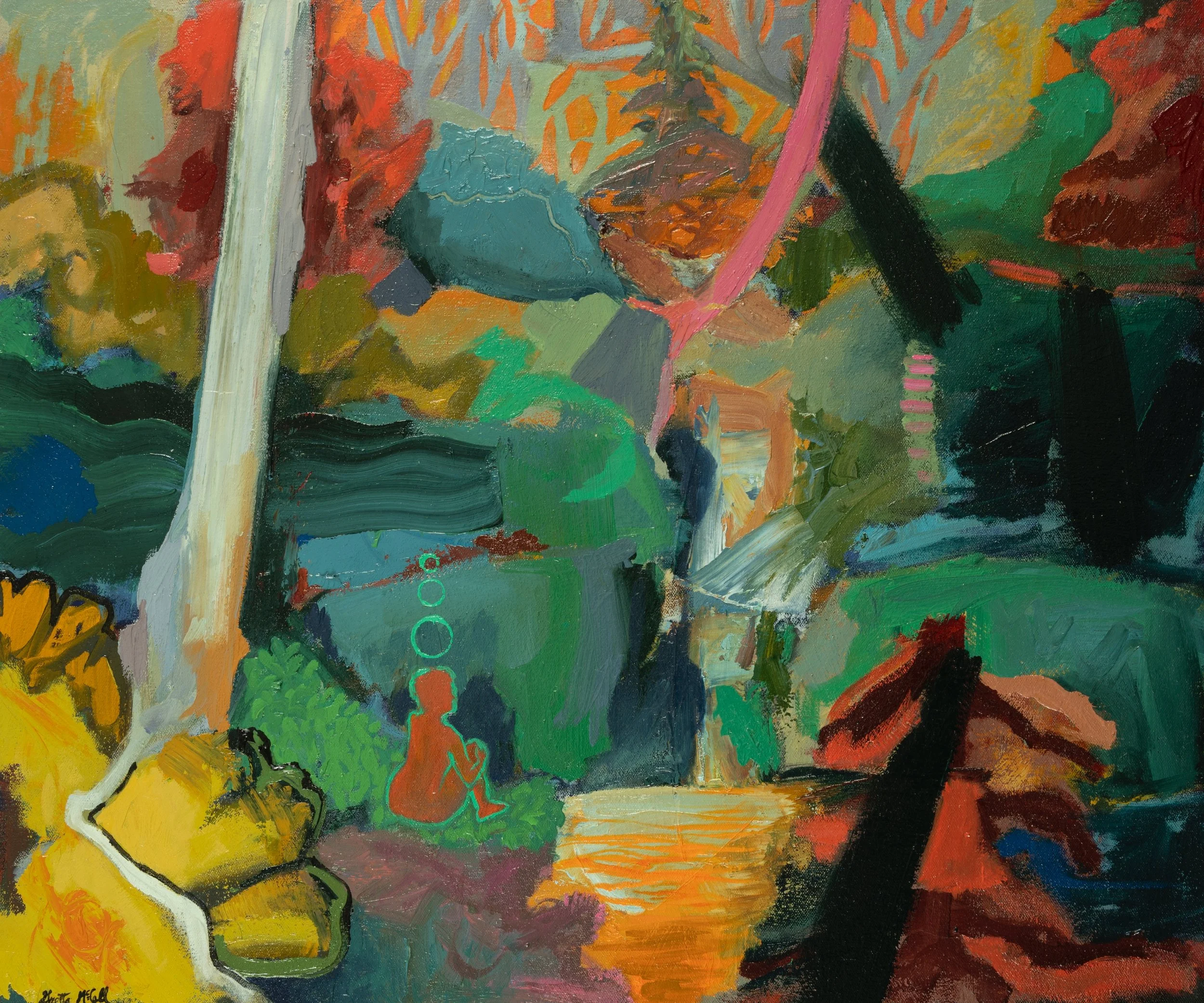 Current work: In the Garden — Gretta McCall