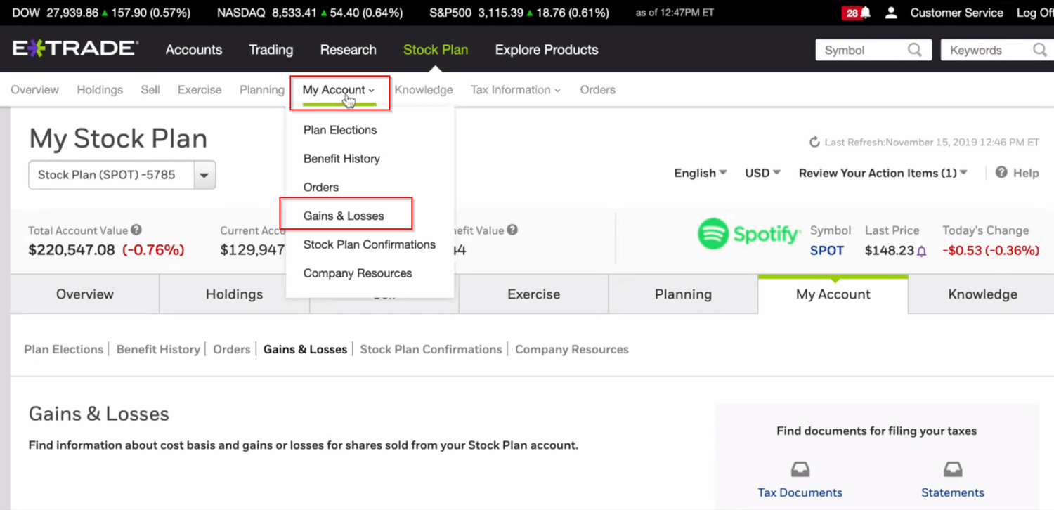 How to Pull Your Stock Options Details — Brooklyn Fi