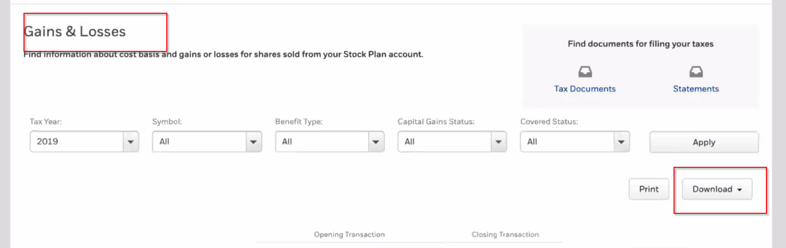 How to Pull Your Stock Options Details — Brooklyn Fi