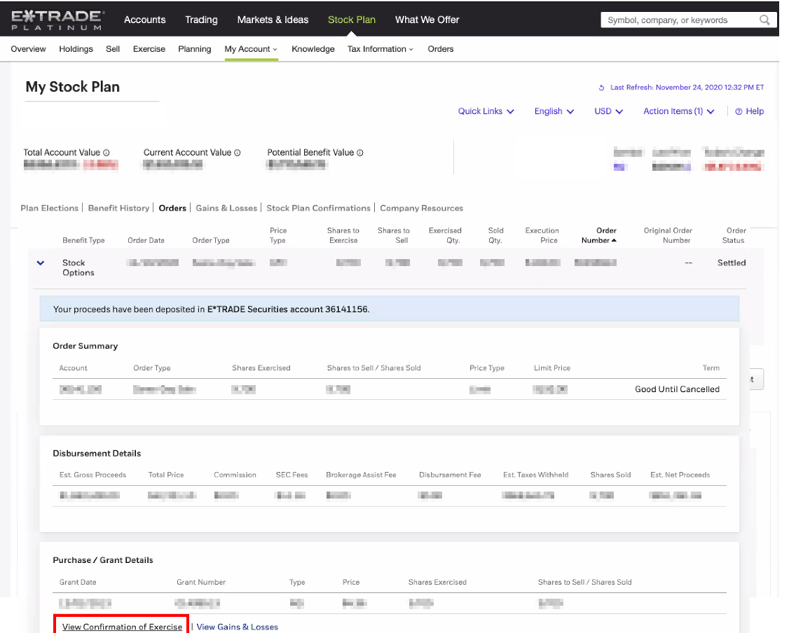 How to Pull Your Stock Options Details — Brooklyn Fi