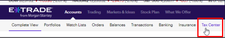 How to Pull Your E-Trade Supplemental 1099 — Brooklyn Fi