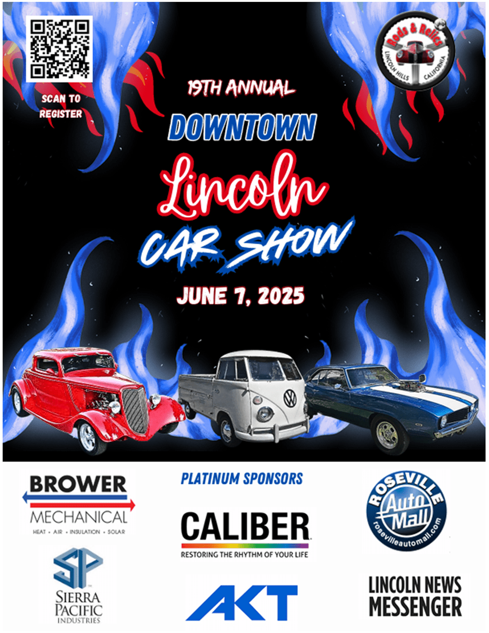 19th Annual Downtown Lincoln Car Show — Downtown Lincoln, CA