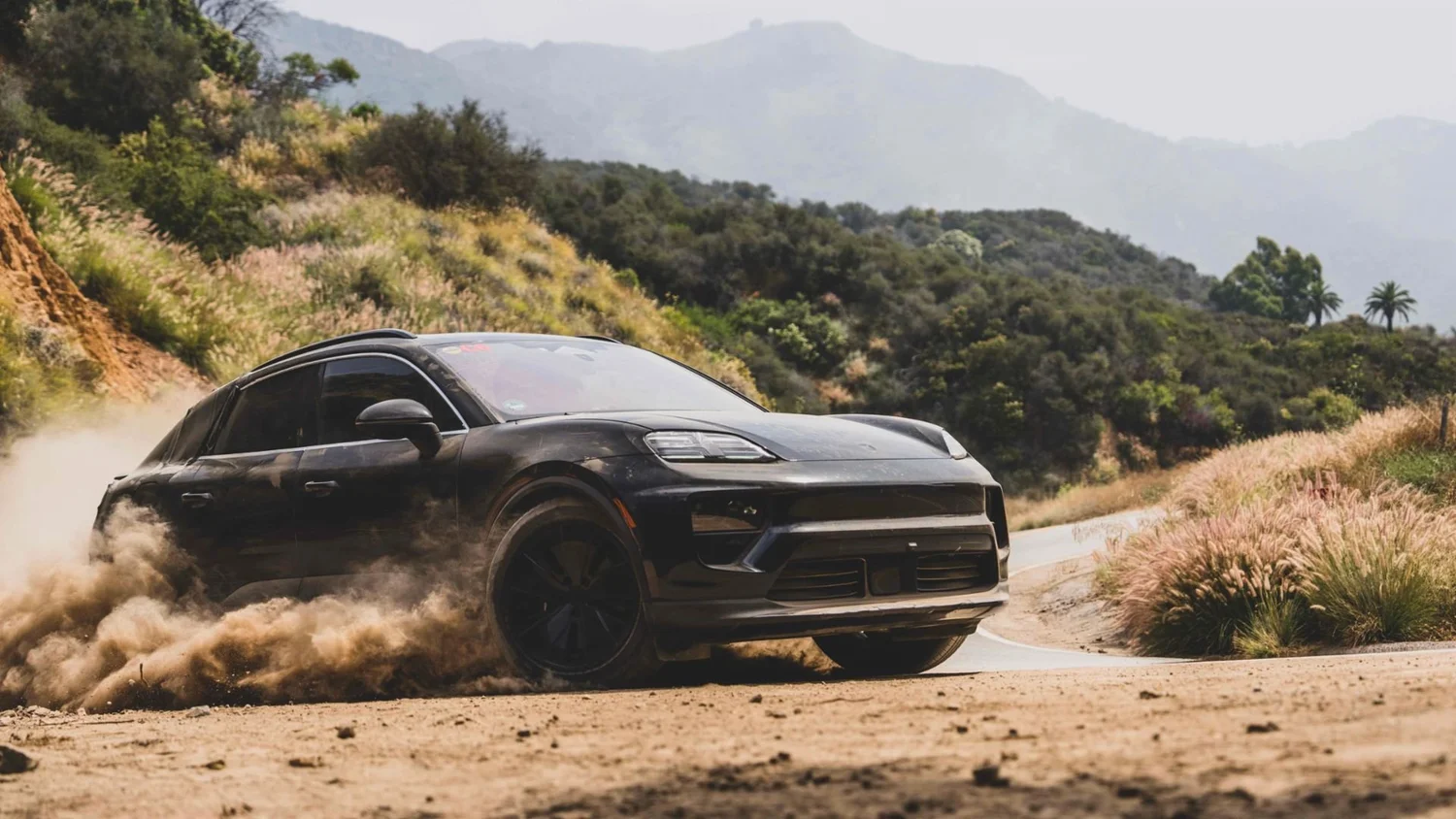 Electric Macan sparking up media — Motoringnz