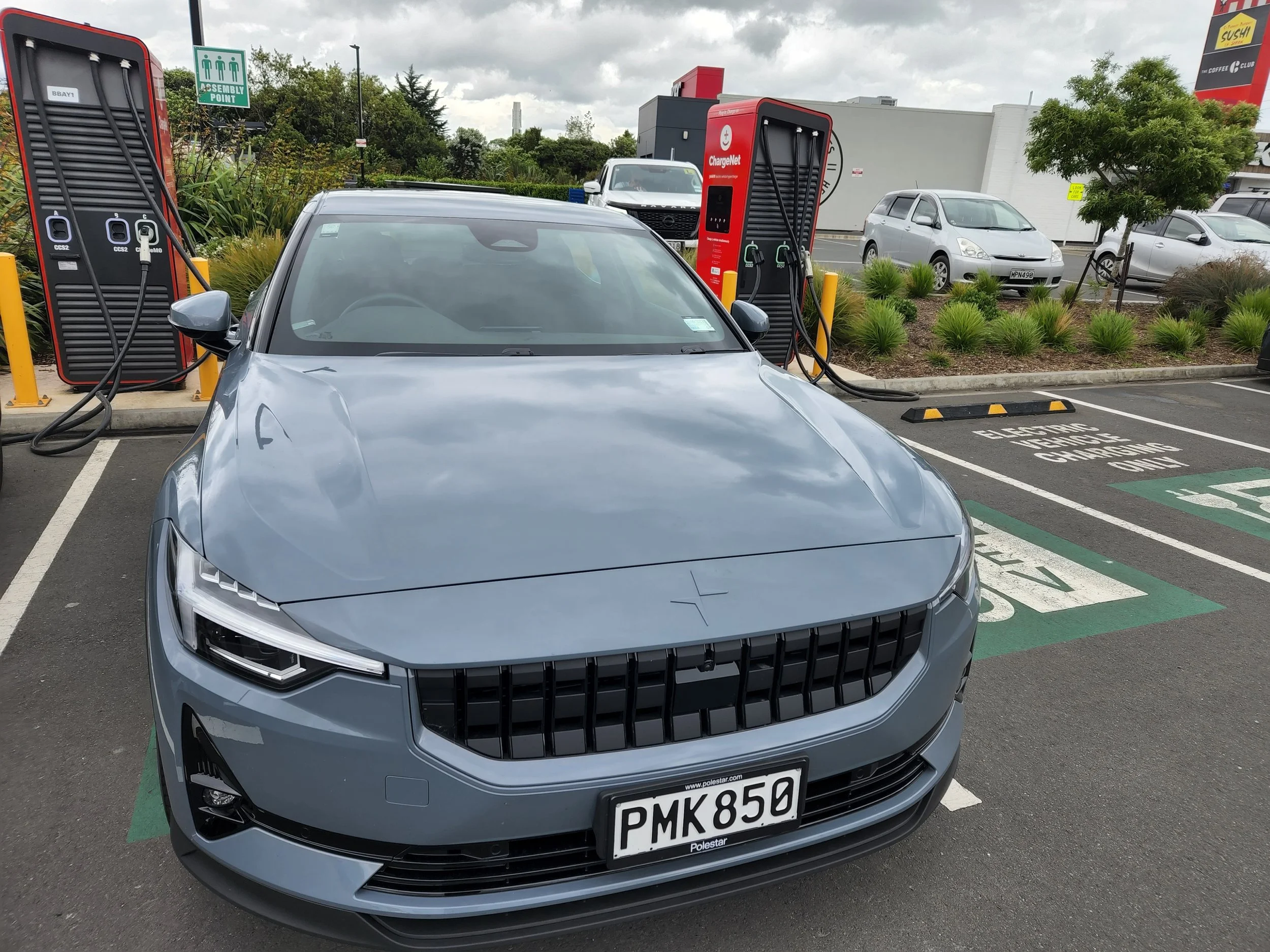 Polestar 2 Standard Range road test review: Charging station ...