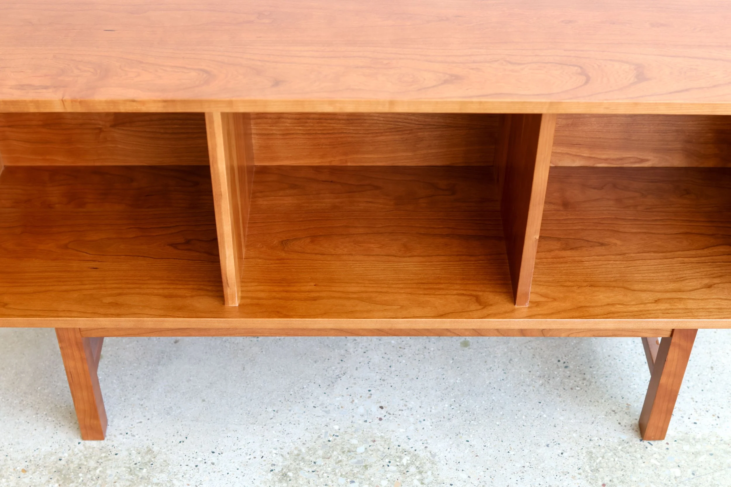 Mid Century Modern Inspired Handmade Solid Wood Locally Made Record ...