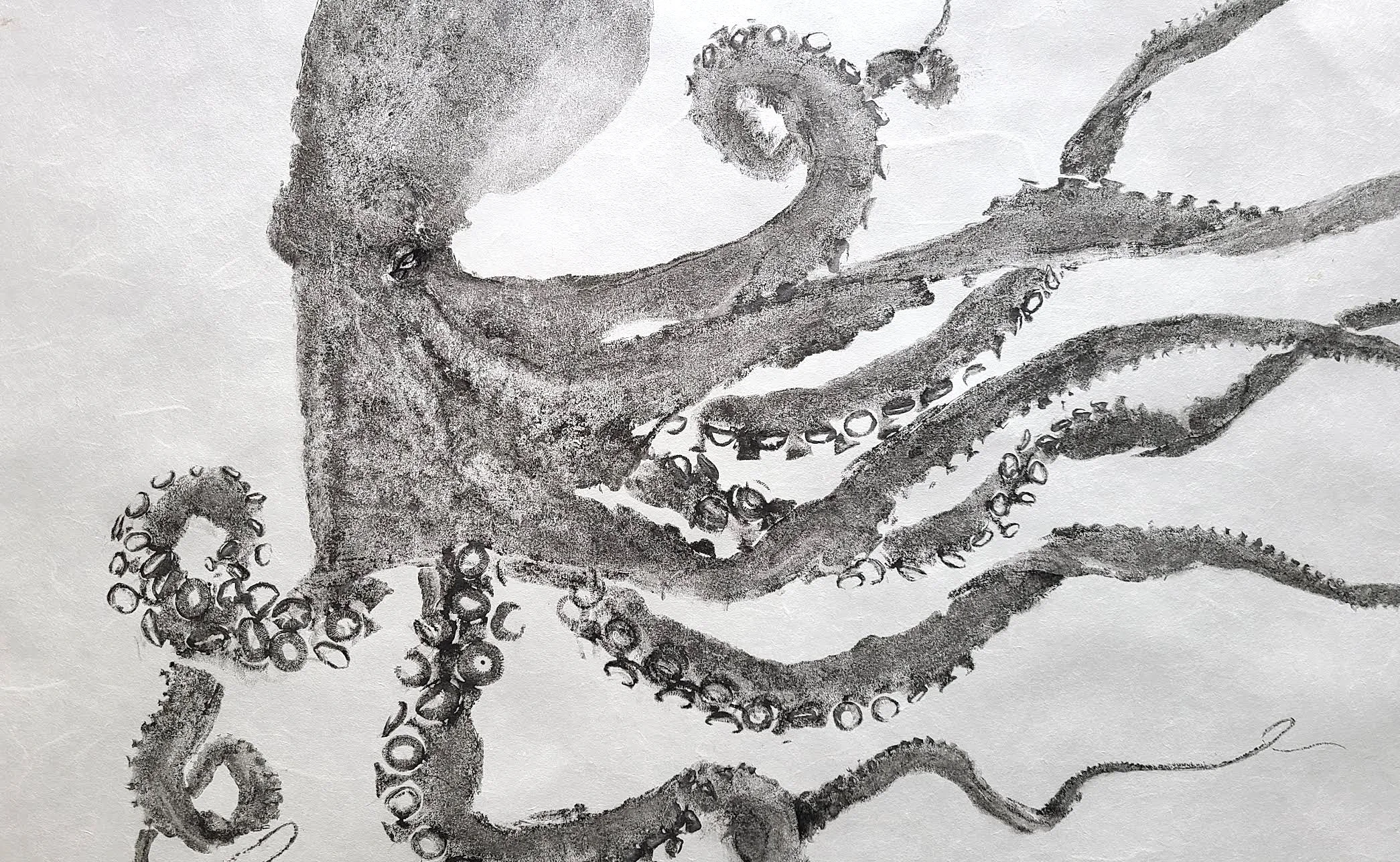 Japanese Octopus Art