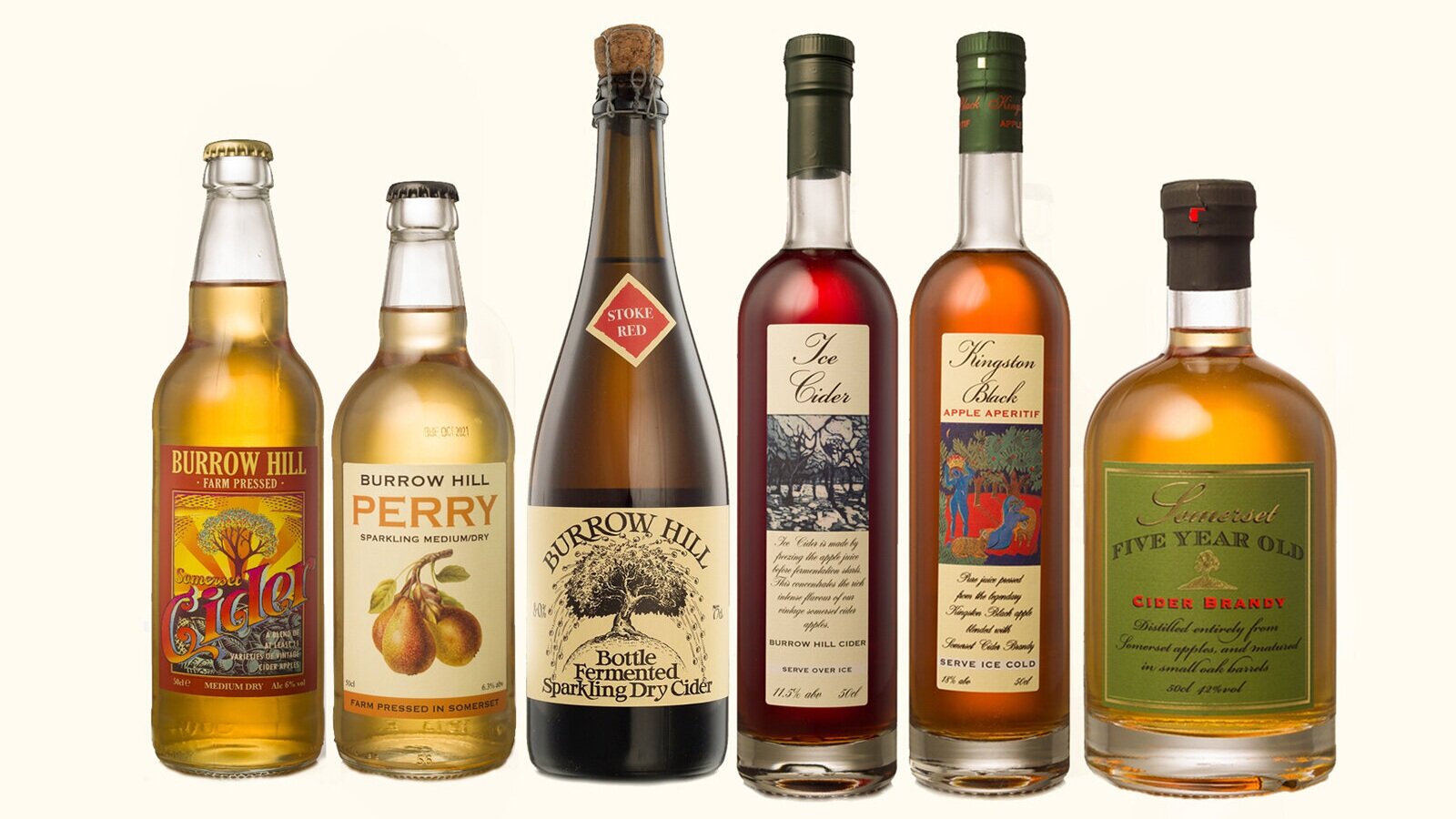 Somerset Cider Brandy and Burrow Hill Cider