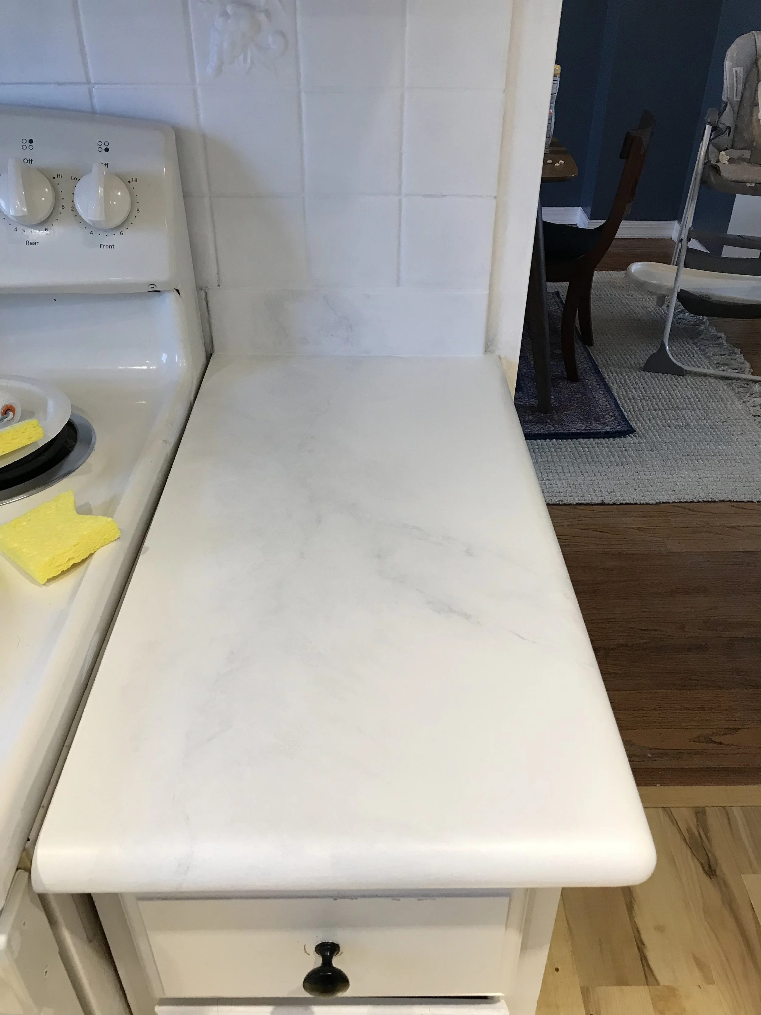 Sponge Design Paint For Kitchen Countertops