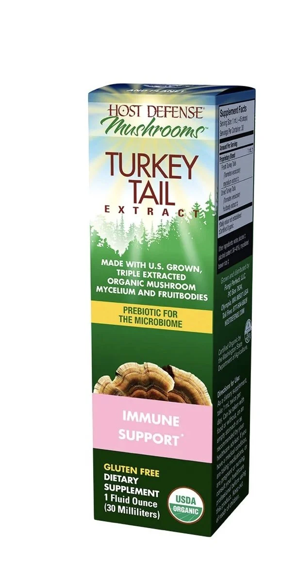Host Defense Turkey Tail Extract (1oz) — Dr. B.T.BRADLEY