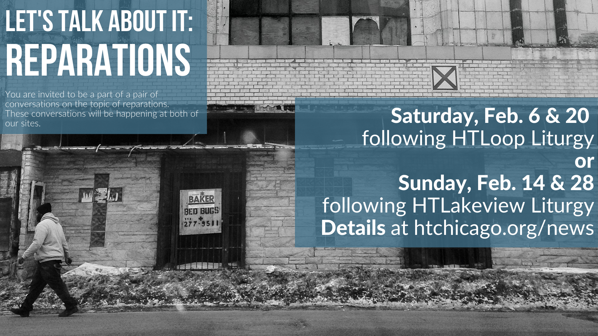Let's Talk About It: Reparations — Holy Trinity Lutheran Church