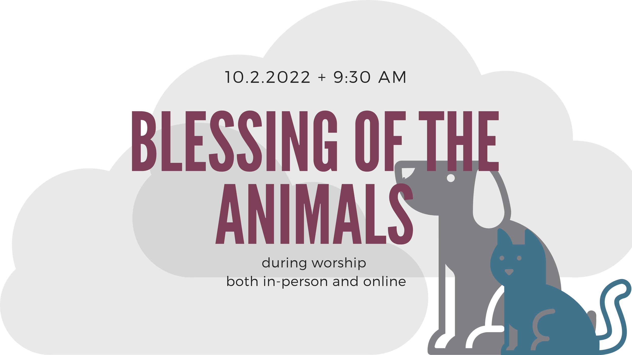 Blessing of the Animals (HTLakeview) — Holy Trinity Lutheran Church
