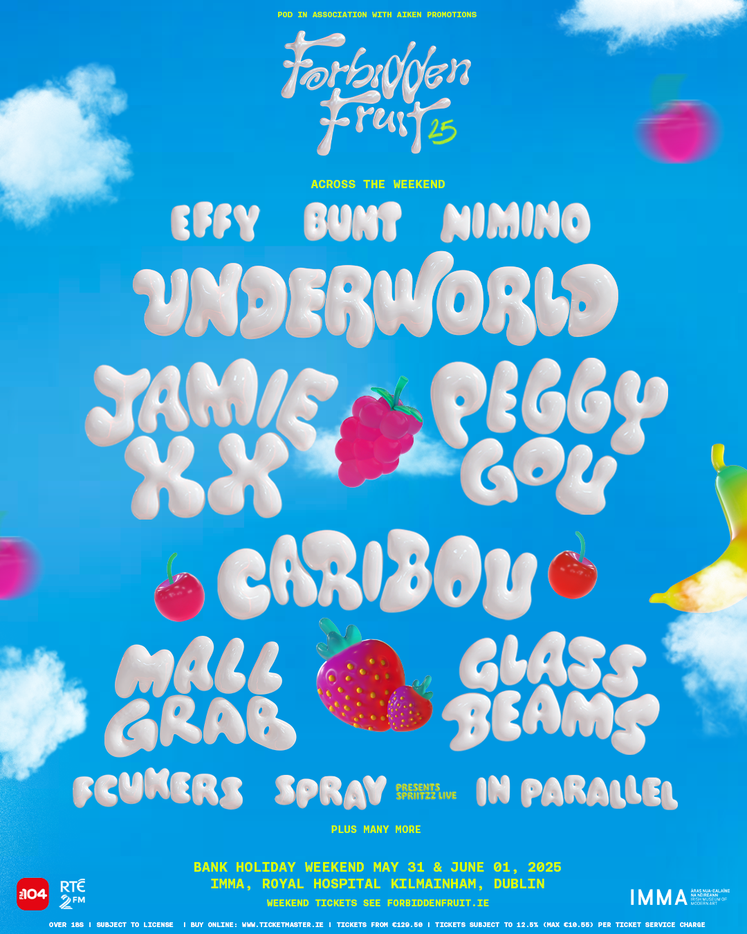Forbidden Fruit 2025 - First Acts Announced — POD