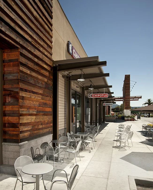 Wood Exterior Bank Designs