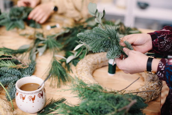 Advent Wreath Workshop — Blacknall