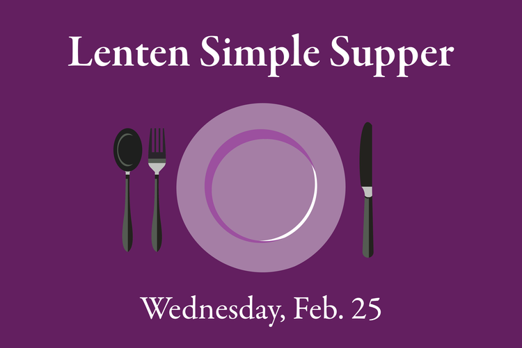 Lenten Simple Supper — Blacknall