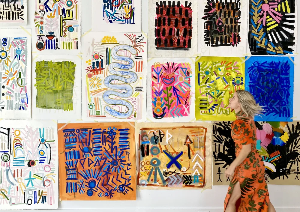 Contemporary Art || Colleen Leach || Design Between the Lines