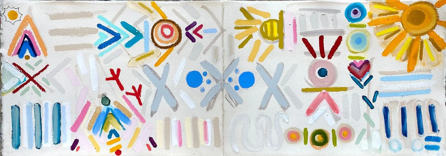 Contemporary Art || Colleen Leach || Design Between the Lines