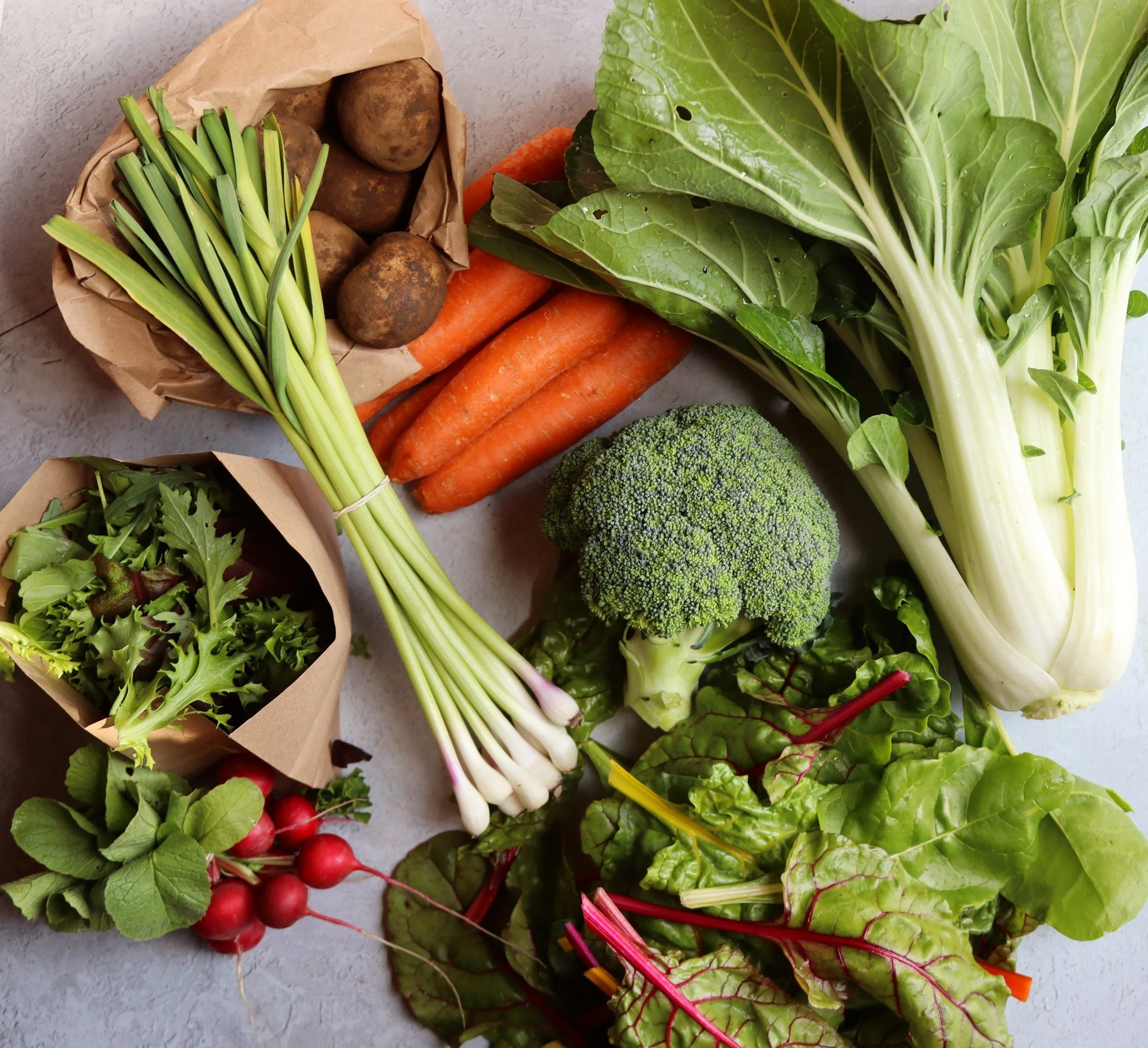 Veg Boxes — Falkland Kitchen Farm