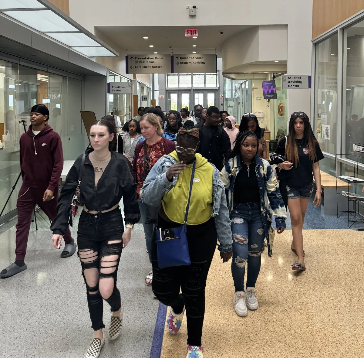 For A-Term, we made a classroom out of the world. — Unity Christian Academy