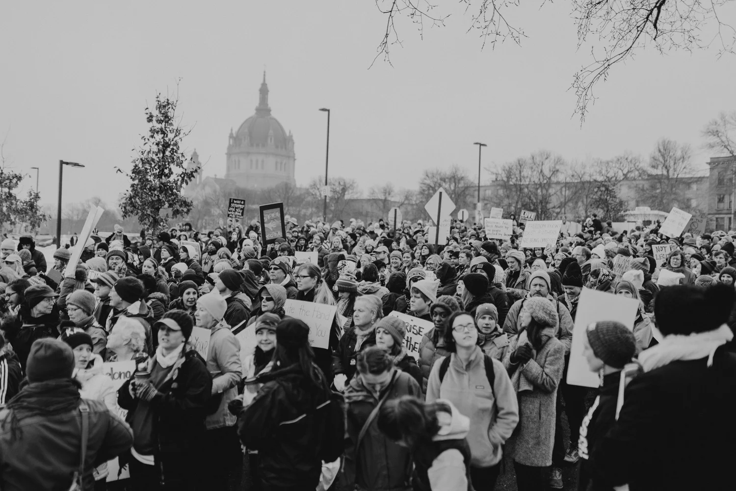 Women's March of Minnesota — Bryden Giving Photographer
