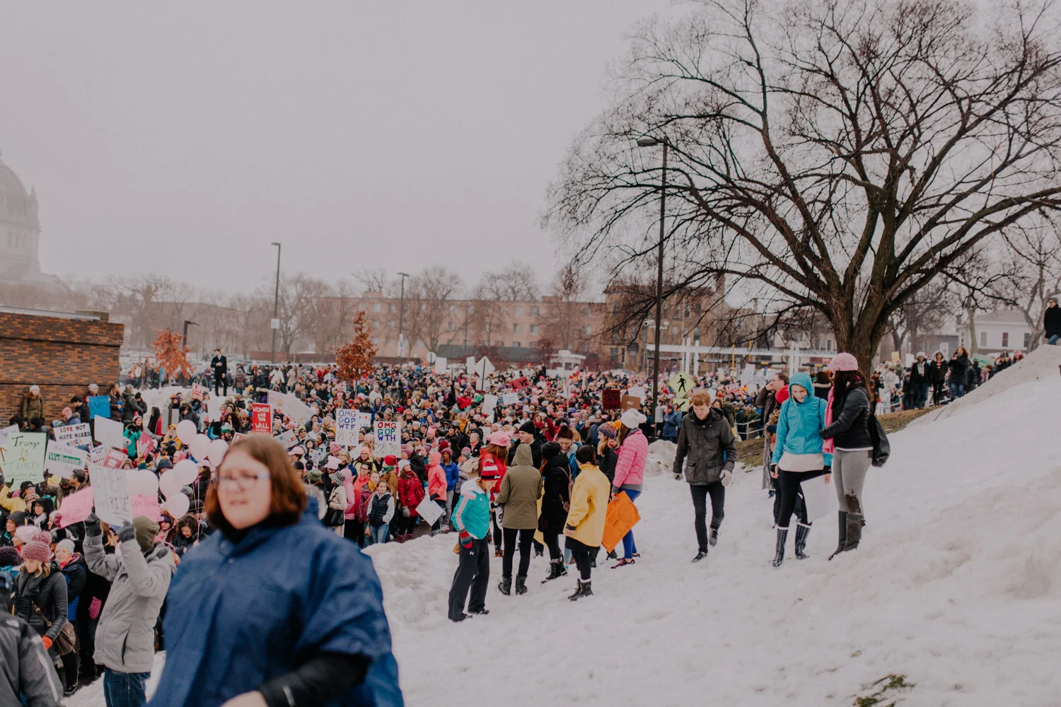 Women's March of Minnesota — Bryden Giving Photographer