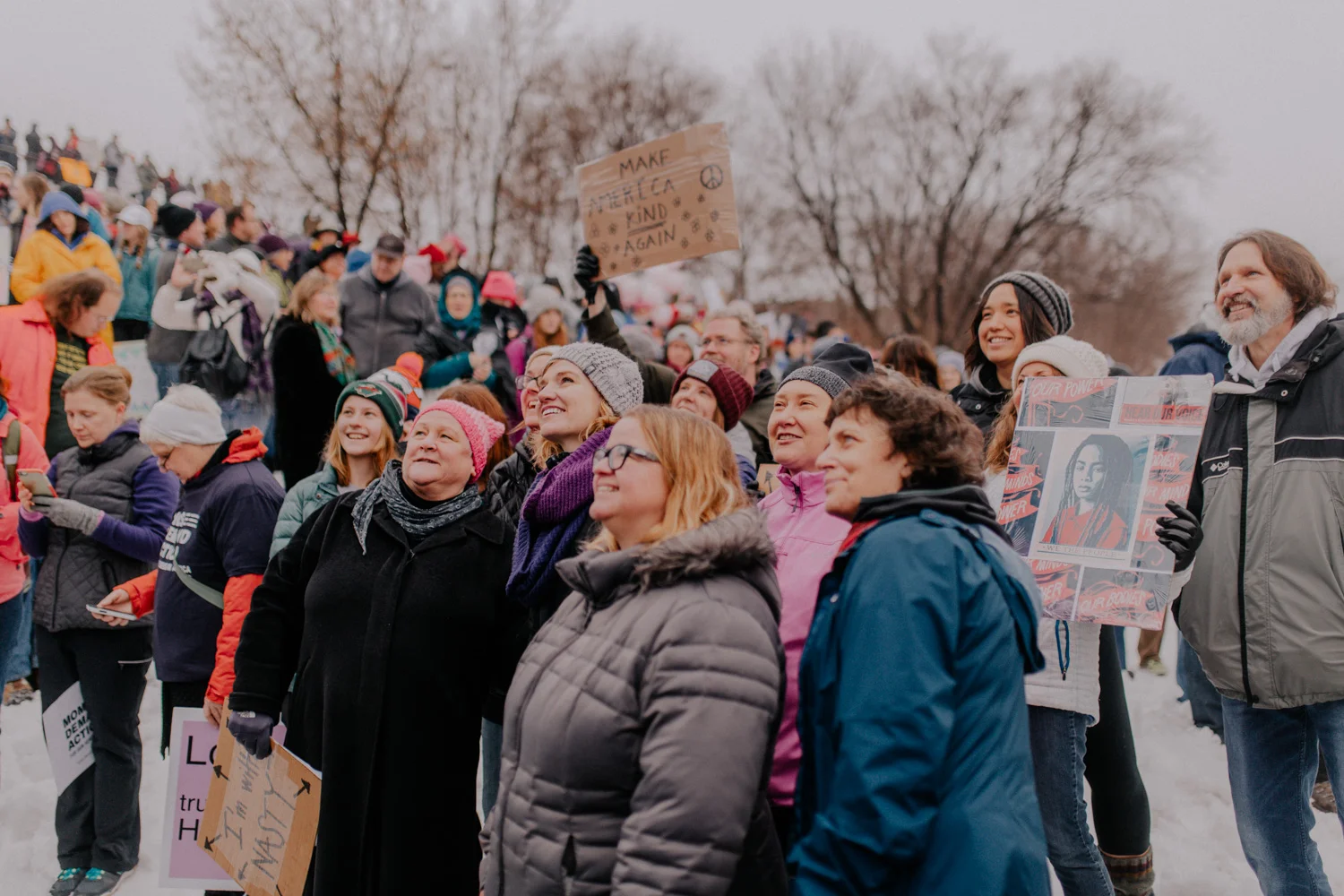 Women's March of Minnesota — Bryden Giving Photographer