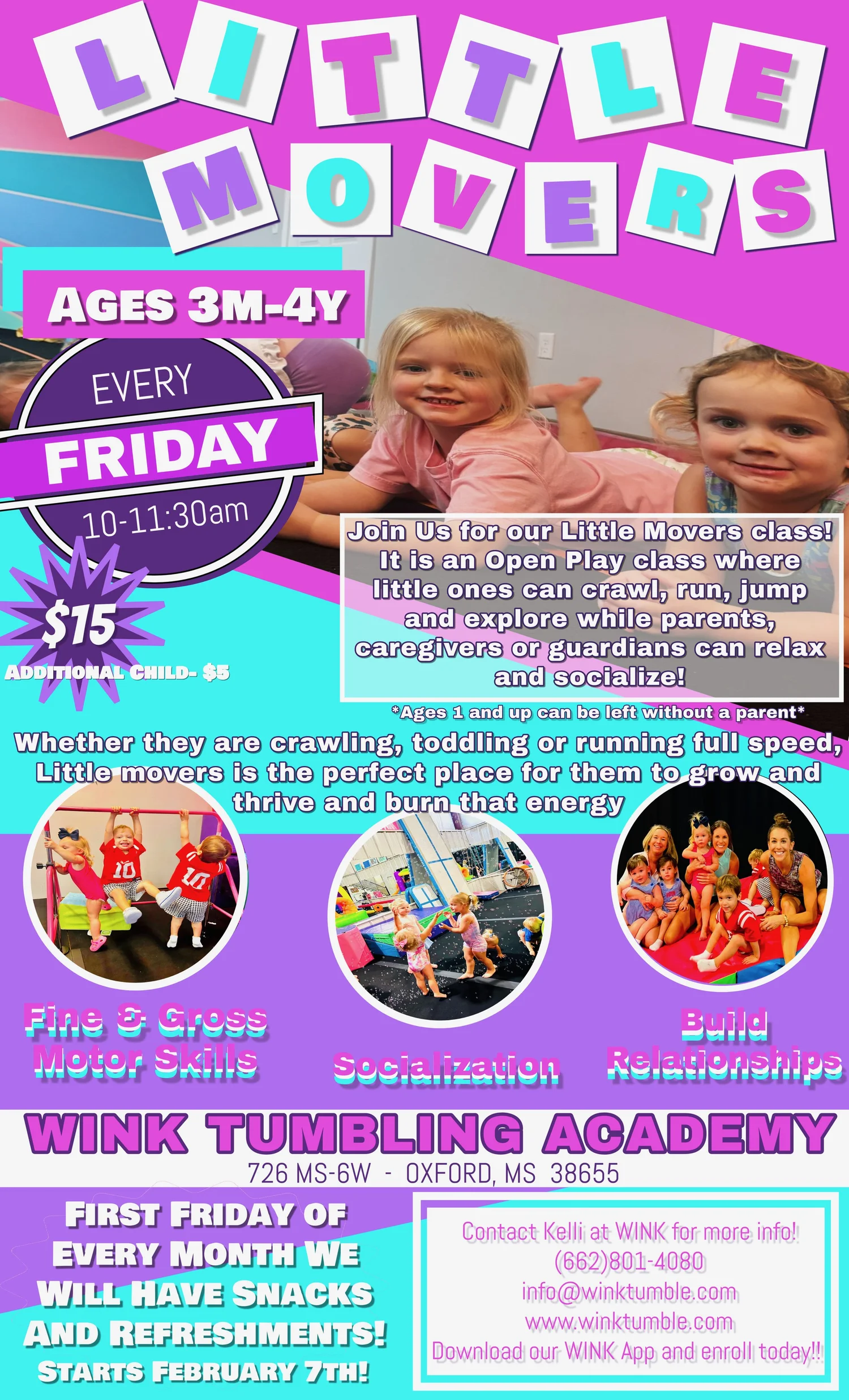 Wink Tumbling Academy, LLC.