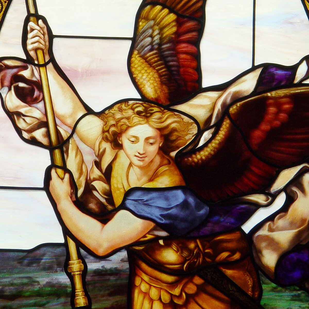 Archangel Michael Stained Glass